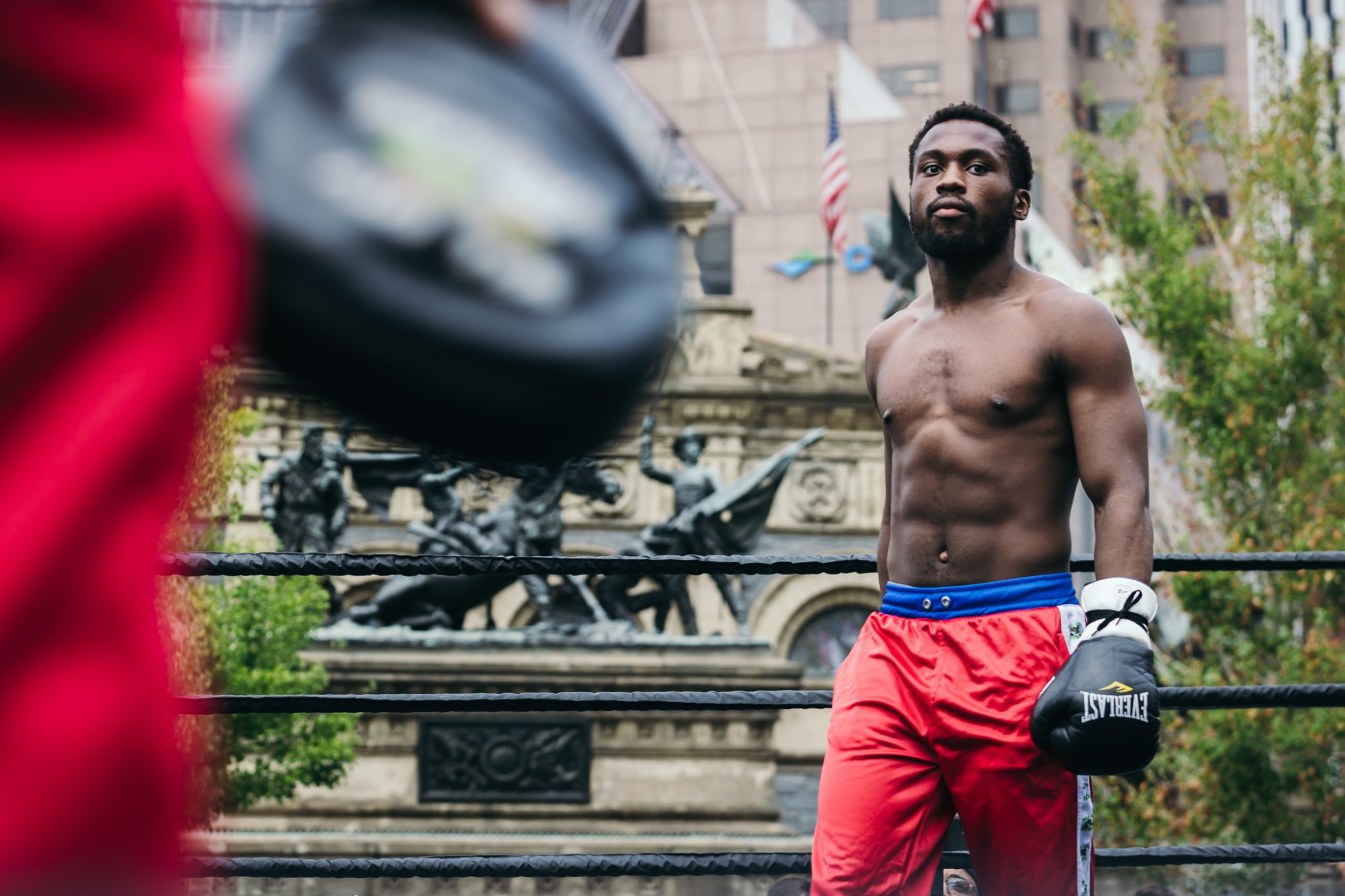 JAKE PAUL VS. TYRON WOODLEY MEDIA WORKOUT QUOTES AND PHOTOS – MMA Fight ...