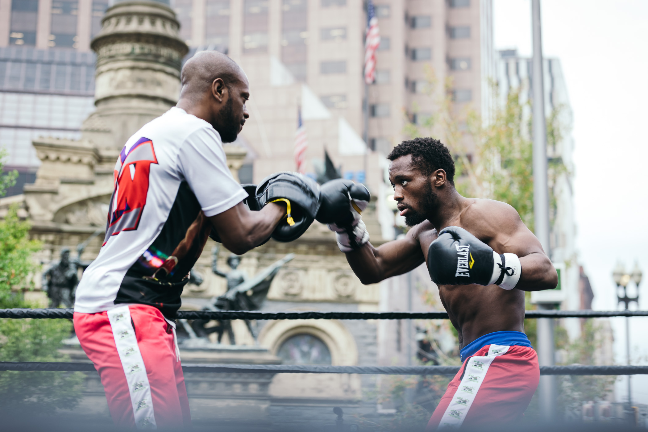 JAKE PAUL VS. TYRON WOODLEY MEDIA WORKOUT QUOTES AND PHOTOS – MMA Fight ...